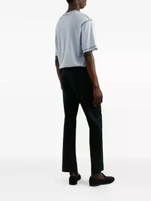 Dolce & Gabbana Cotton Gabardine Trousers - Blue