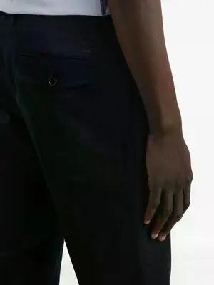 Dolce & Gabbana Cotton Gabardine Trousers - Blue