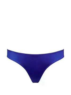 MAISON CLOSE Glow Tanga Bikini Bottom Blue