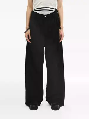 ANN DEMEULEMEESTER Wide-leg High-rise Jeans