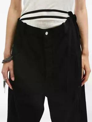 ANN DEMEULEMEESTER Wide-leg High-rise Jeans