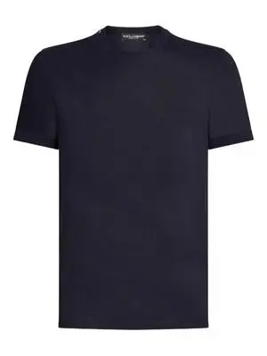 Dolce & Gabbana Silk T-shirt - Blue