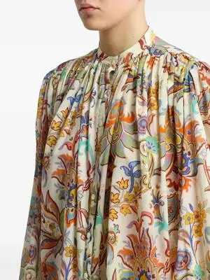 Etro Printed Voile Shirt