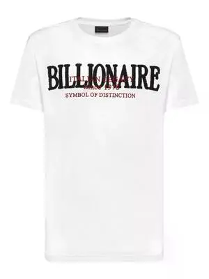 Billionaire Embroidered T-shirts For Men