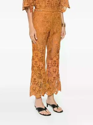 Zimmermann Coco Lace Flared Trousers