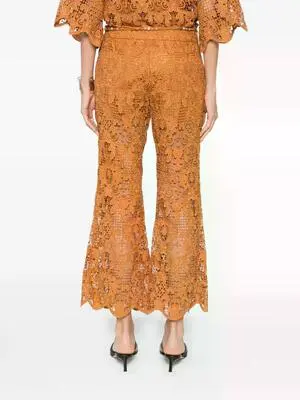 Zimmermann Coco Lace Flared Trousers