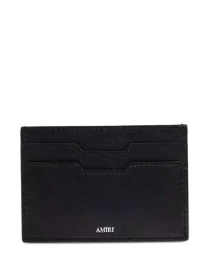Amiri Hollywood Logo-embellished Card Holder - Black
