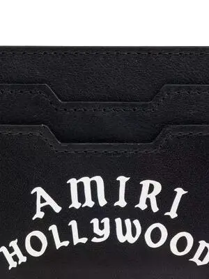 Amiri Hollywood Logo-embellished Card Holder