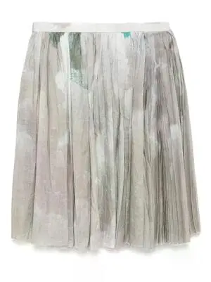 UNDERCOVERISM Graphic-printed Pleated Skirt