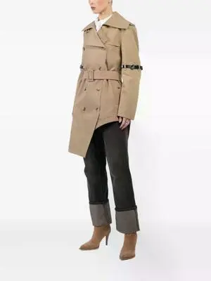 Coperni Asymmetric Double-breasted Trench Coat