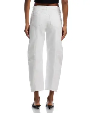 L'Agence Cody High-rise Rodeo Jeans - Blanc