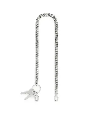 Balenciaga Hourglass Chain Strap - Silver