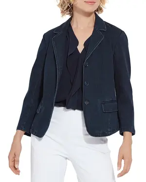 Women's Blazer Style Denim Jackets