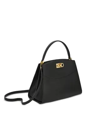 FERRAGAMO Studio Box Bag - Nero