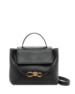 Bottega Veneta Small Ciao Ciao Leather Top Handle Bag - Nero