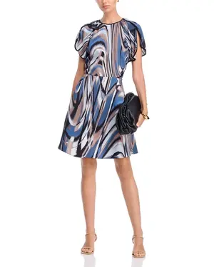 BOSS Divalia Split Sleeve Dress - Open Misc