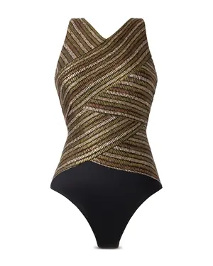 Miraclesuit Sparkle Sands Brio One Piece Swimsuit