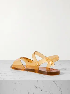 ANCIENT GREEK SANDALS Irini Recycled-pvc Slingback Sandals - Brown