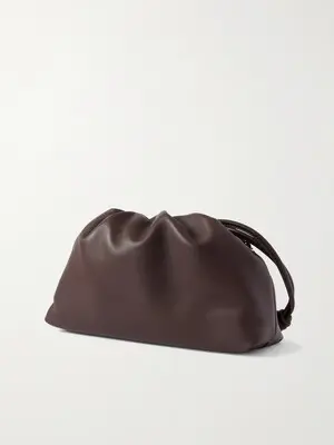 Loewe Flamenco Medium Clutch - Brown