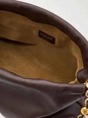 Loewe Flamenco Medium Clutch - Brown