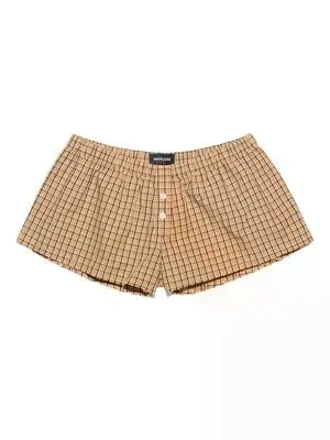 MAINLESS Checked Shorts