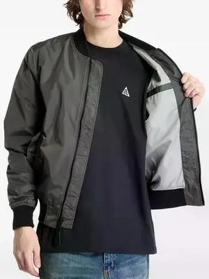 Alpha Industries Zip-up Bomber Jacket - Grey