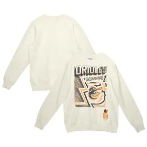 Mitchell & Ness Baltimore Orioles Sidewalk Sketch Pullover Hoodie