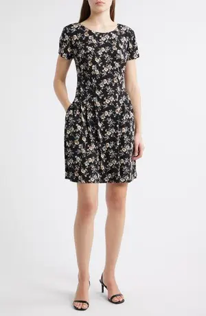 CONNECTED APPAREL Floral Print Dress