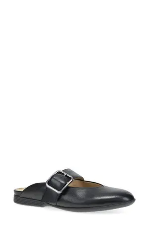Dansko Lotus Mary Jane Mule - Black Nappa