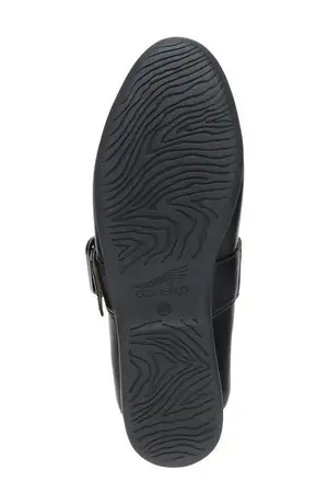 Dansko Lotus Mary Jane Mule - Black Nappa