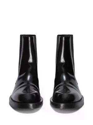 JIL SANDER Leather Chelsea Boots