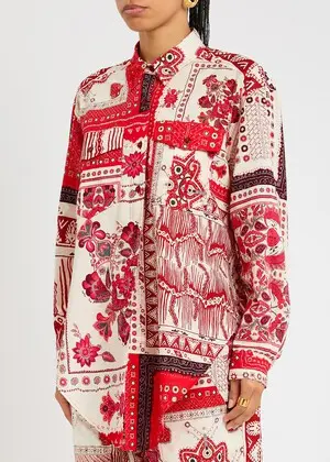 Isabel Marant Étoile Nathy Printed Blouse