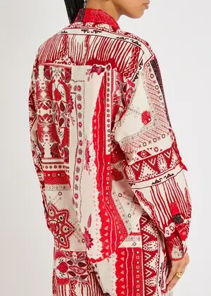 Isabel Marant Étoile Nathy Printed Blouse
