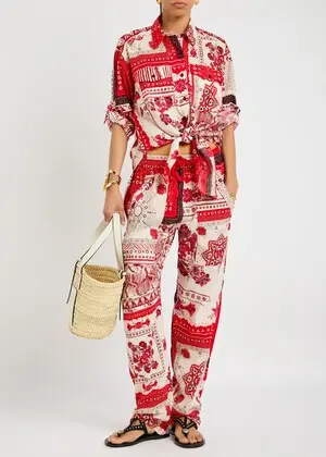 Isabel Marant Étoile Nathy Printed Blouse
