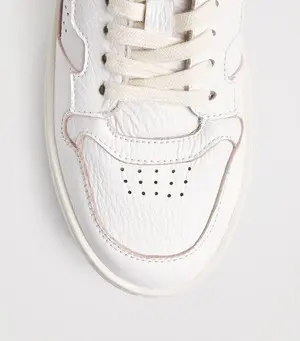 Eleventy Leather Sneakers