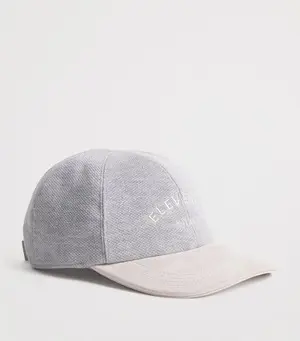 Eleventy Piqué Cotton Baseball Cap
