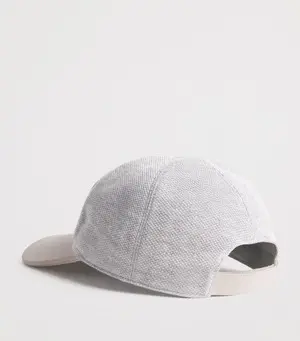 Eleventy Piqué Cotton Baseball Cap