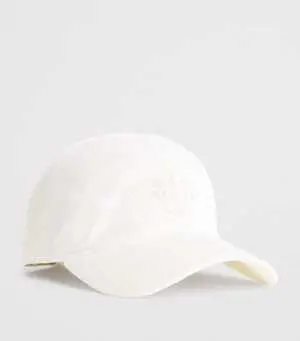 Eleventy Cotton-blend Logo Baseball Cap - Ivory