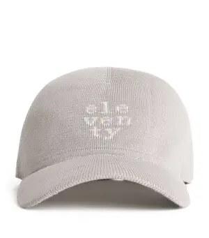 Eleventy Cotton-blend Logo Baseball Cap - Neutral
