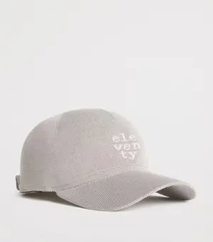 Eleventy Cotton-blend Baseball Cap - Neutral