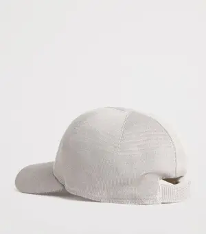 Eleventy Cotton-blend Baseball Cap - Neutral