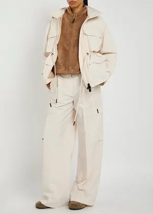 Moncler Nimba Padded Shell Jacket - Ivory