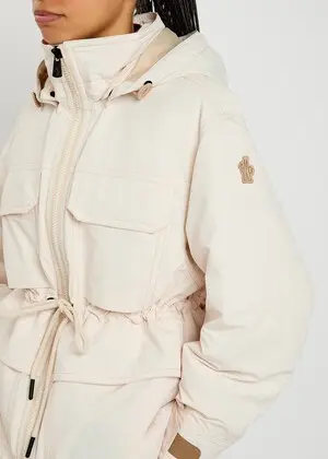 Moncler Nimba Padded Shell Jacket - Ivory