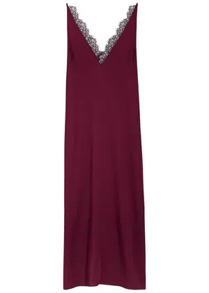 Stella McCartney Satin Maxi Slip Dress
