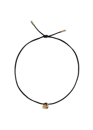 OTIUMBERG Knot Vermeil Cord Necklace - Gold