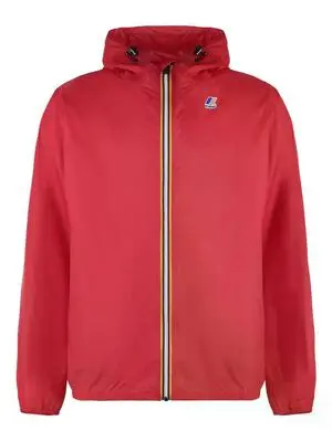 K-WAY Le Vrai 4.0 Claude Hooded Jacket - Red