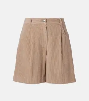 Brunello Cucinelli Button Detailed Shorts For Women