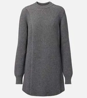 JIL SANDER Ribbed-knit Wool Sweater
