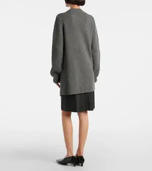 JIL SANDER Ribbed-knit Wool Sweater