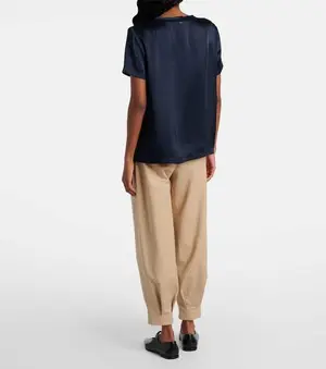 Max Mara Rebecca Satin T-shirt